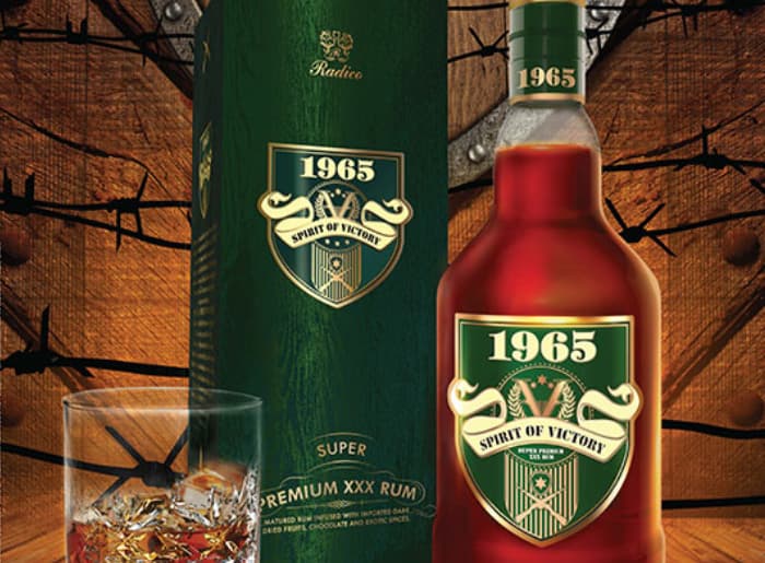 The 1965 Premium XXX Rum Was Only For Defence Personnel!
